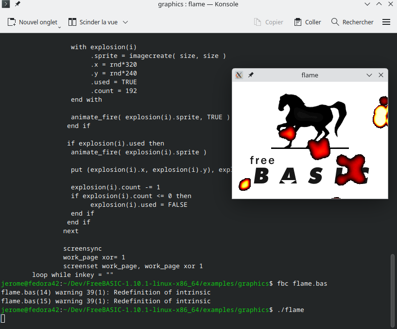 Juste afficher un point à l’écran - LinuxFr.org